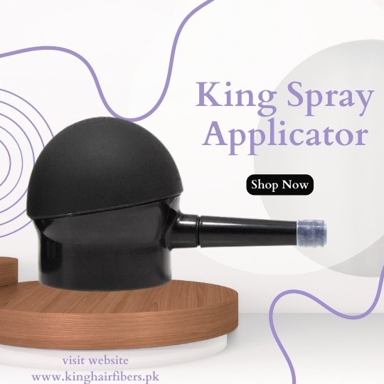 King Hair Fiber Spray Applicator in Pakistan